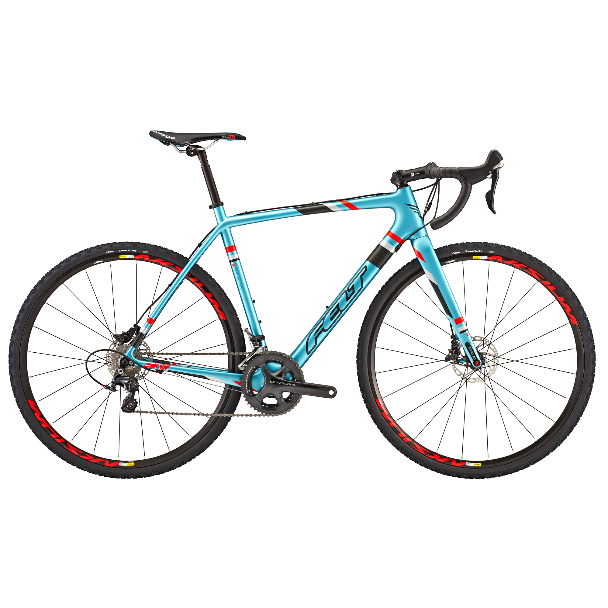 Felt F3x Cyclocross Bike – 2015 – Belgian Blue / Carbon / 60cm | Skimba