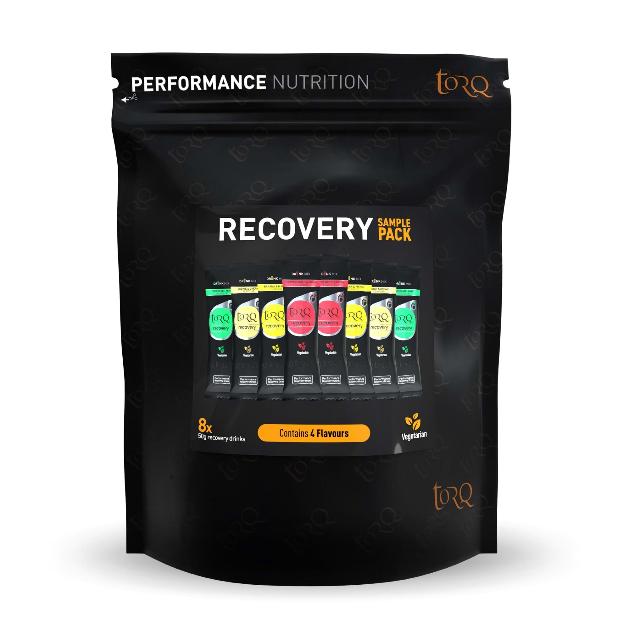 Torq Recovery Drink Sampler Pack - Box Of 8 | Merlin Cycles