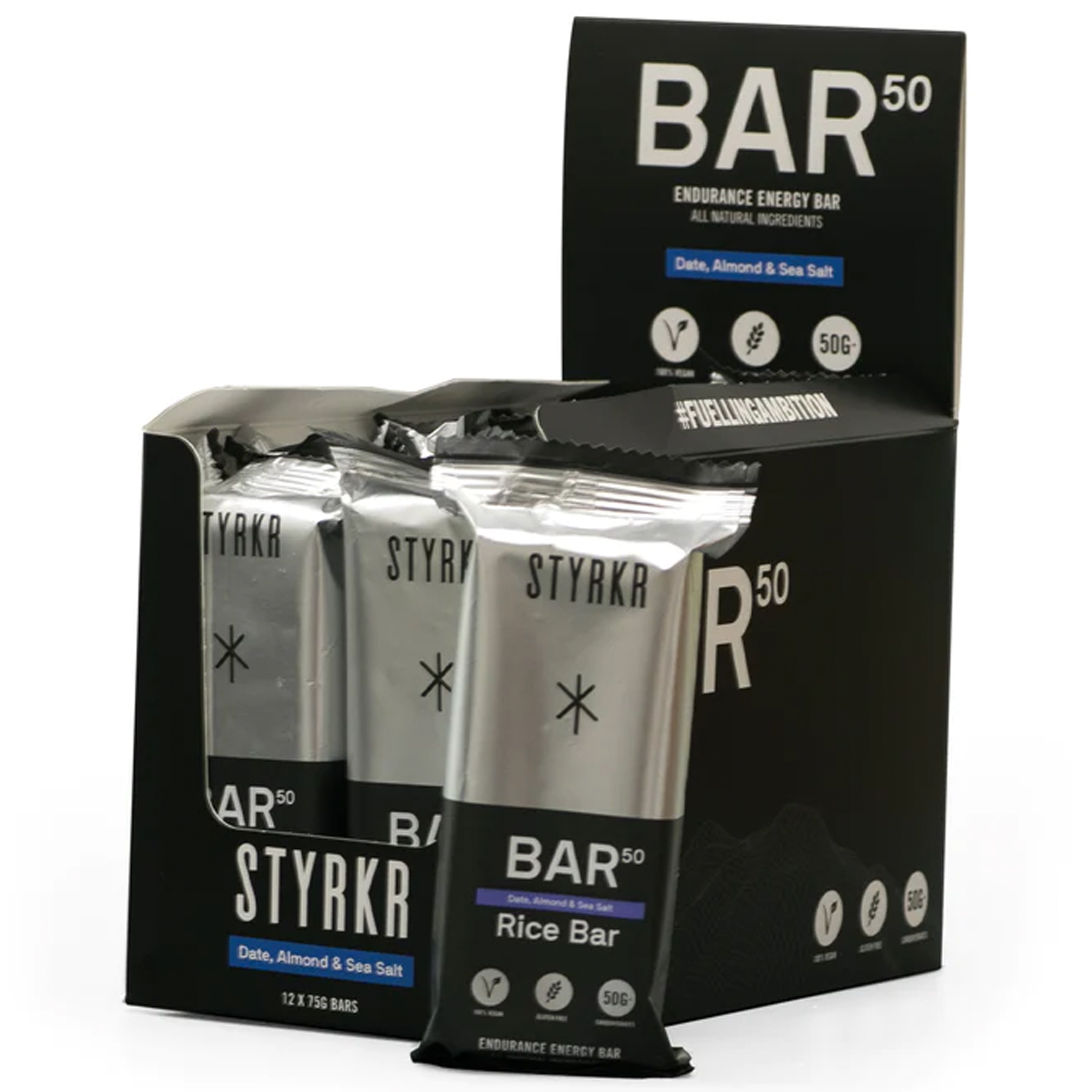 Styrkr BAR50 Energy Bar - Box Of 12 | Merlin Cycles