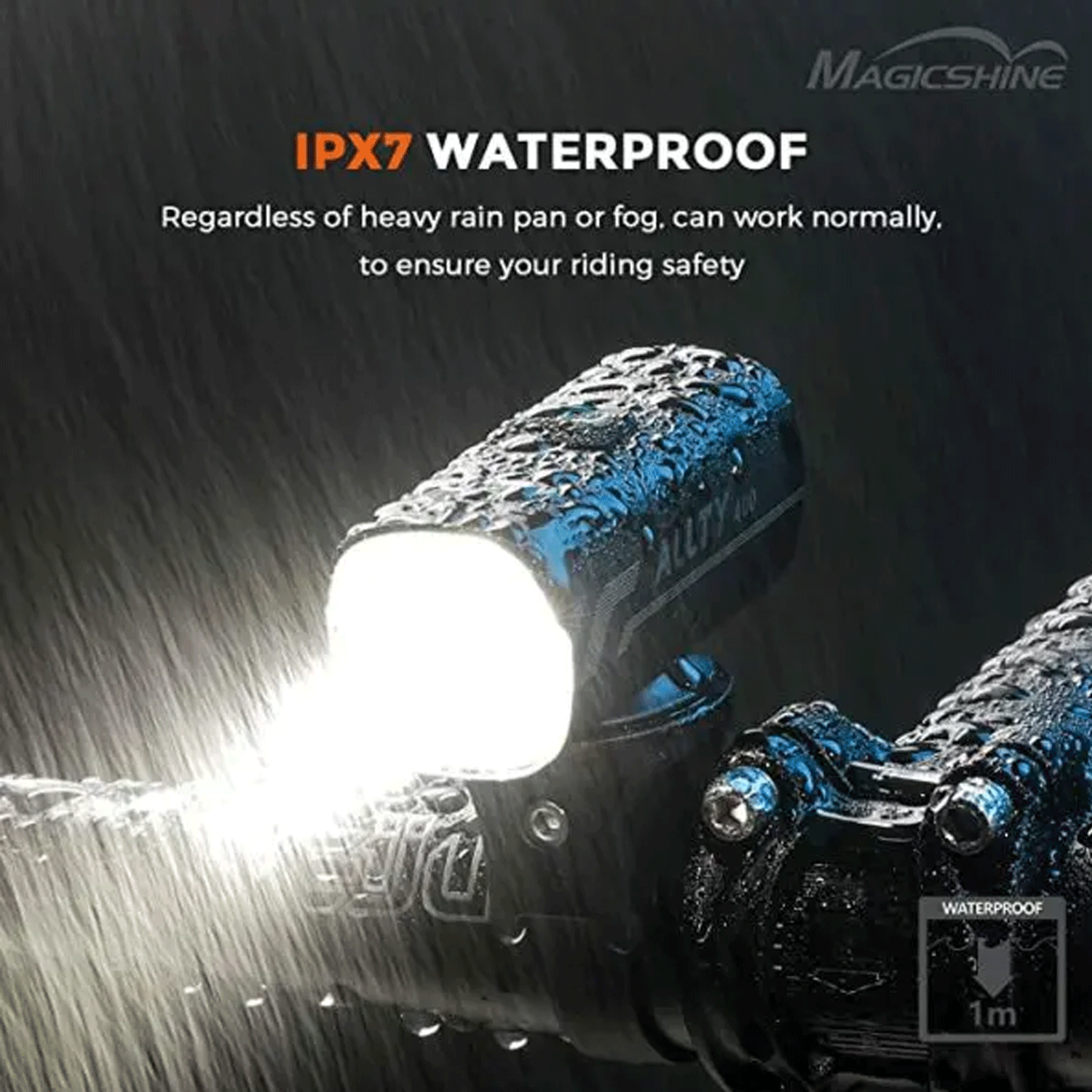 Magicshine Allty 400 and Seeme 20 Combo Rechargeable Bike Light Set ...