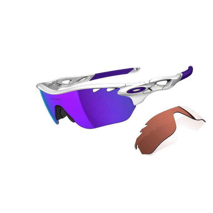 Oakley Radarlock Edge Womens Sunglasses Black Iridium And Vr28 With ...