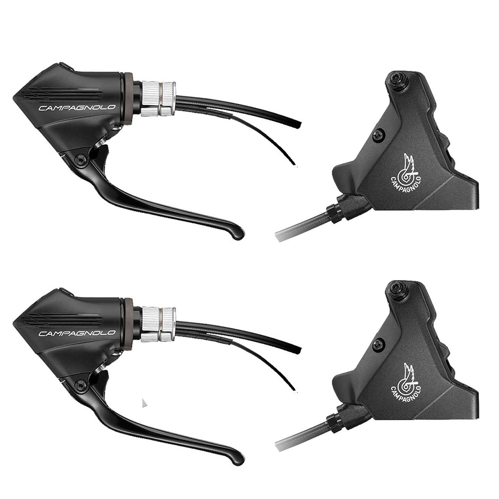 Campagnolo Super Record EPS TT Disc Brake Set With Flat Mount Calipers - 12 Speed | Merlin Cycles