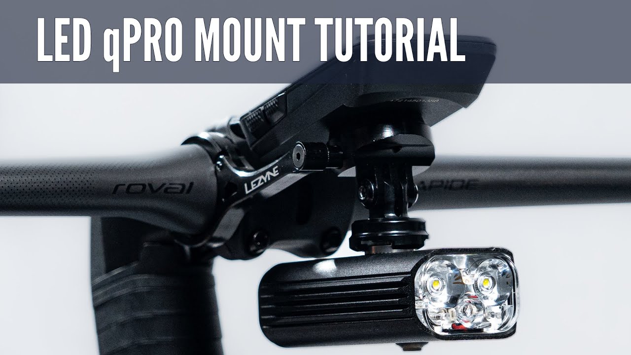 Lezyne LED qPRO Mount | Merlin Cycles