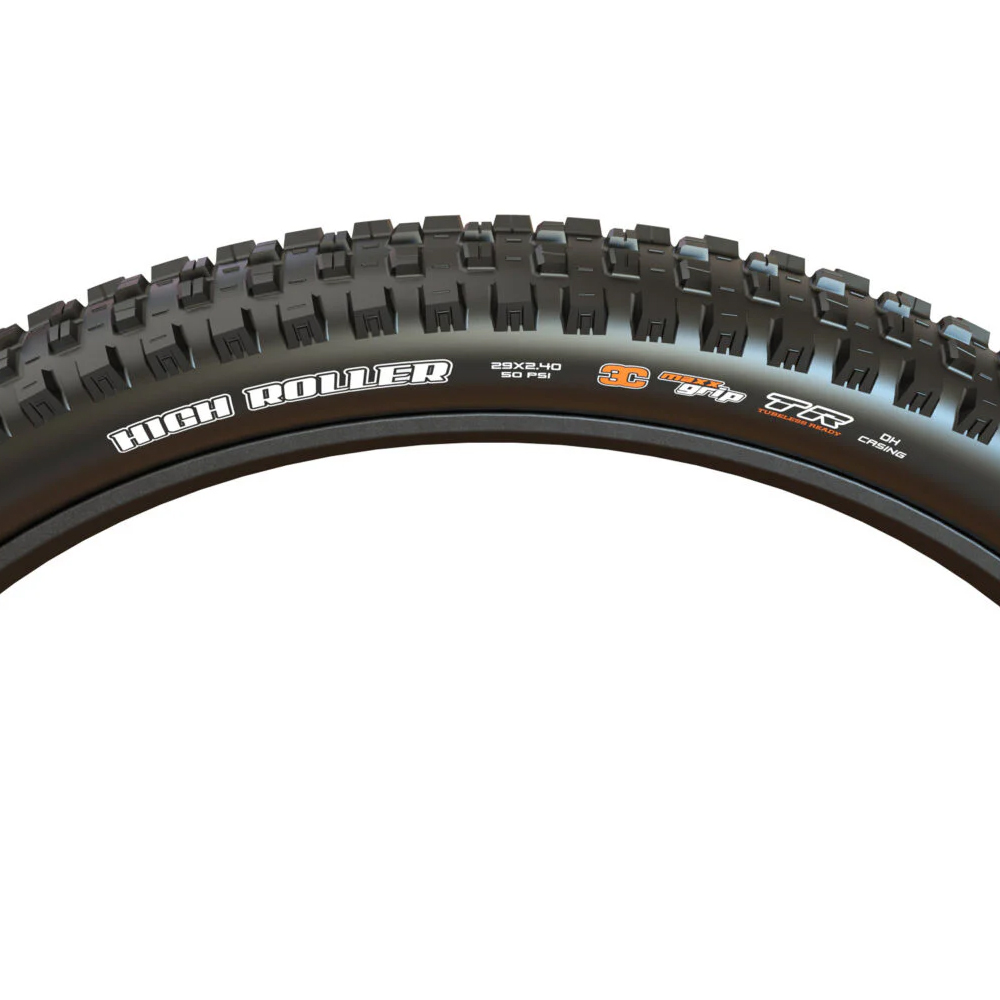 Maxxis High Roller 3 DH 3C MaxxGrip TR Folding MTB Tyre - 29" | Merlin ...