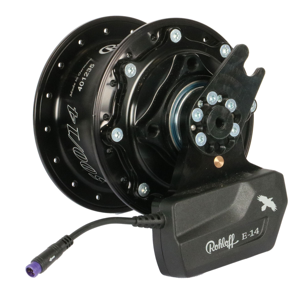 Rohloff Disc Speedhub 500/14 CC E14 OEM 2 TS 148mm 32H Hub With Axle ...