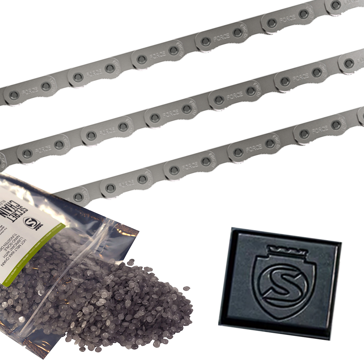 Sram Force D1 Chain 12 Speed Chain Link & Silca Hot Melt Waxing Service ...