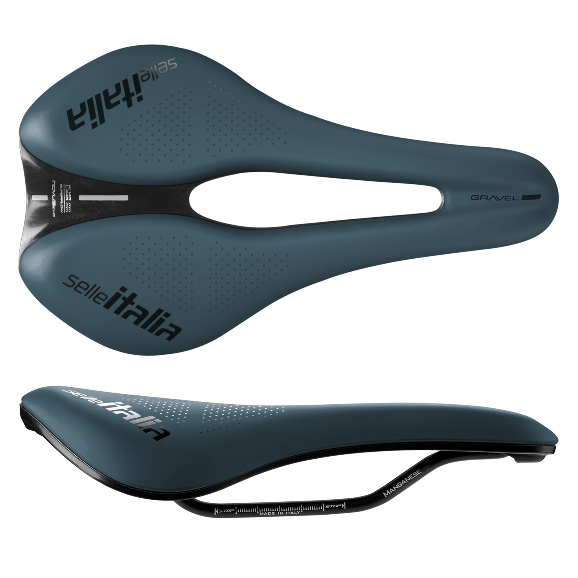 Selle Italia Novus Boost Evo TM Superflow Gravel Saddle | Merlin Cycles