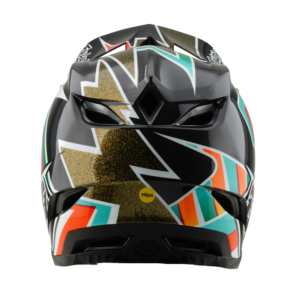 Troy Lee Design D4 Frames Carbon Full Face Helmet | Merlin Cycles