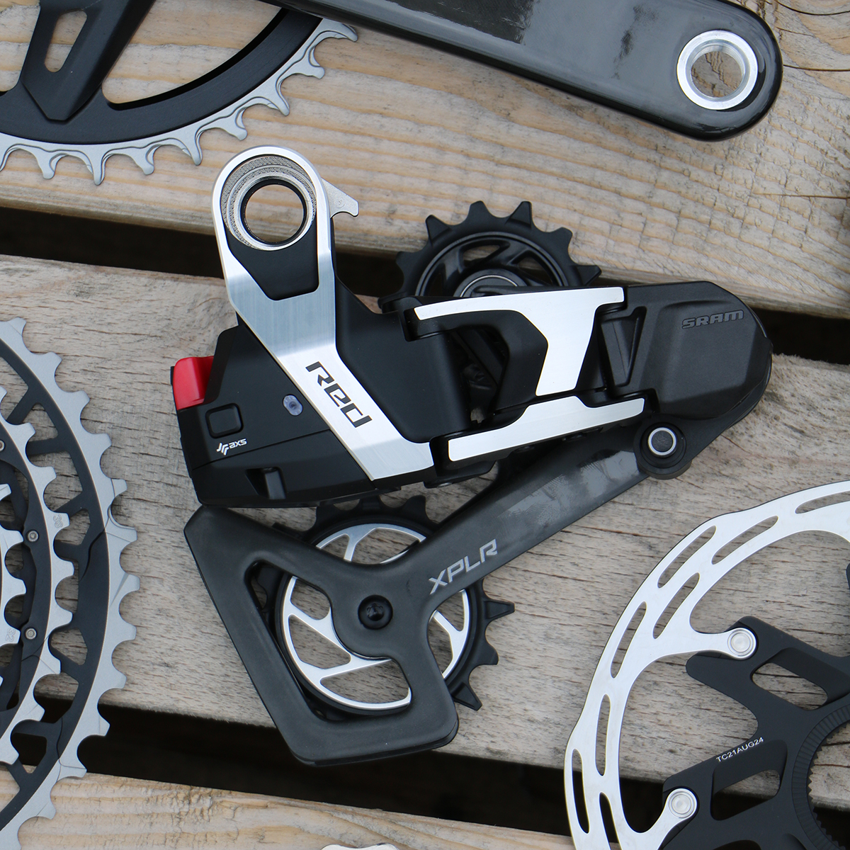 Sram Red XPLR AXS Electronic Wireless Groupset - 13 Speed | Merlin Cycles