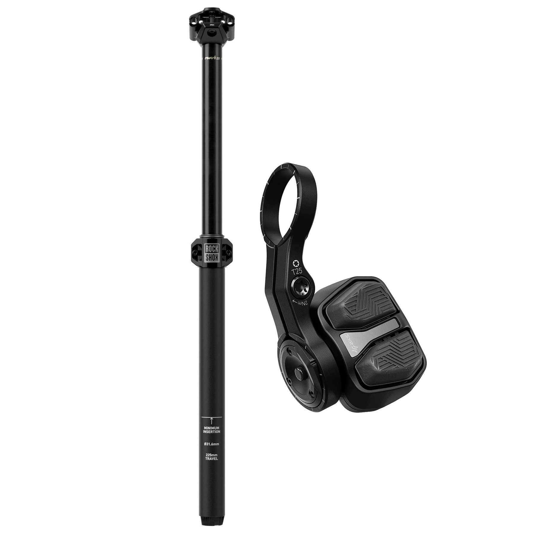 Rockshox Reverb AXS B1 Dropper Seatpost With Free Sram AXS Pod Ultimate D1 Controller | Merlin ...