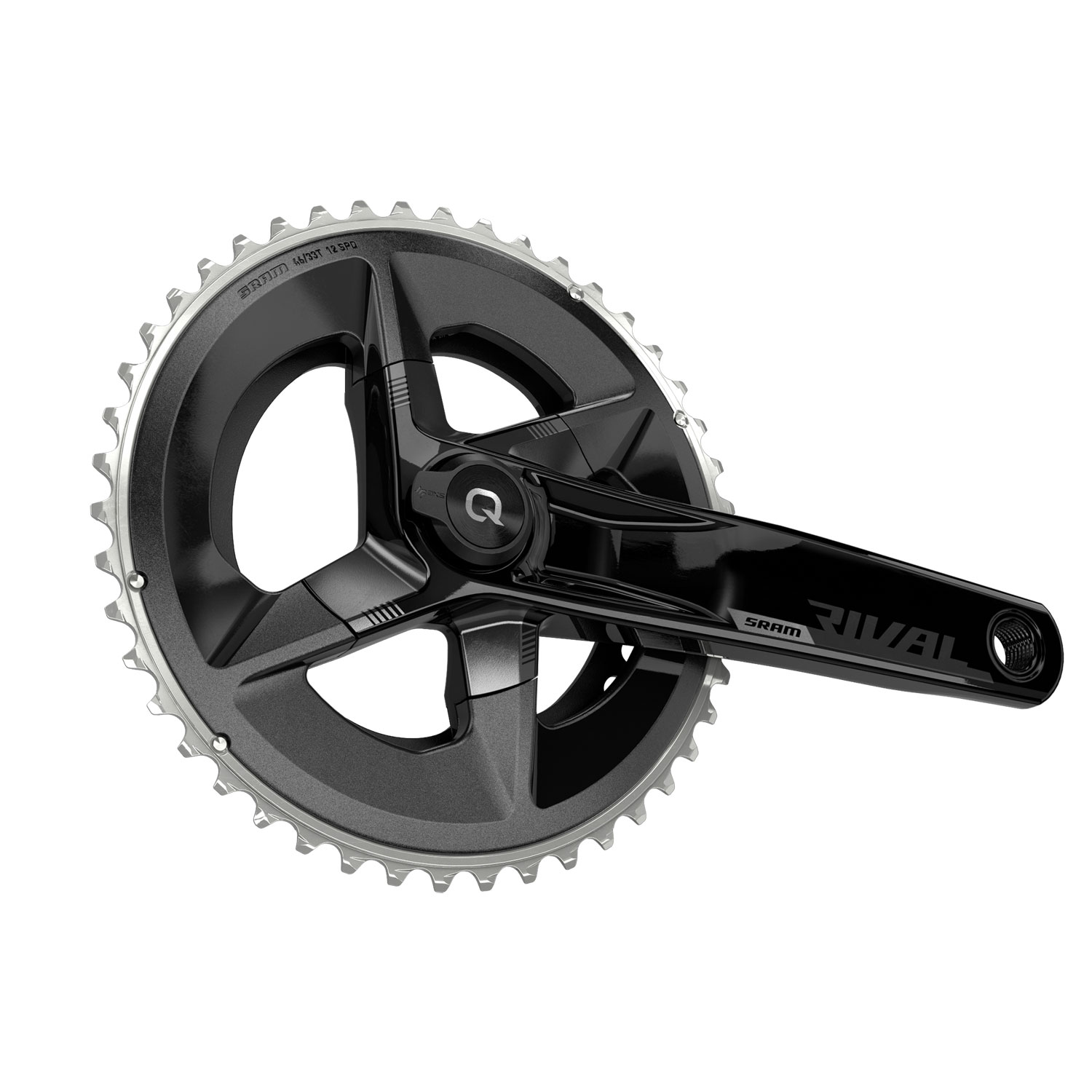 SRAM Rival D1 Quarq DUB Power Meter Chainset - 12 Speed | Merlin Cycles