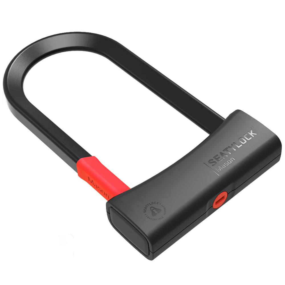 Seatylock Mason U-Lock 180 With Free Cable Loop | Merlin Cycles