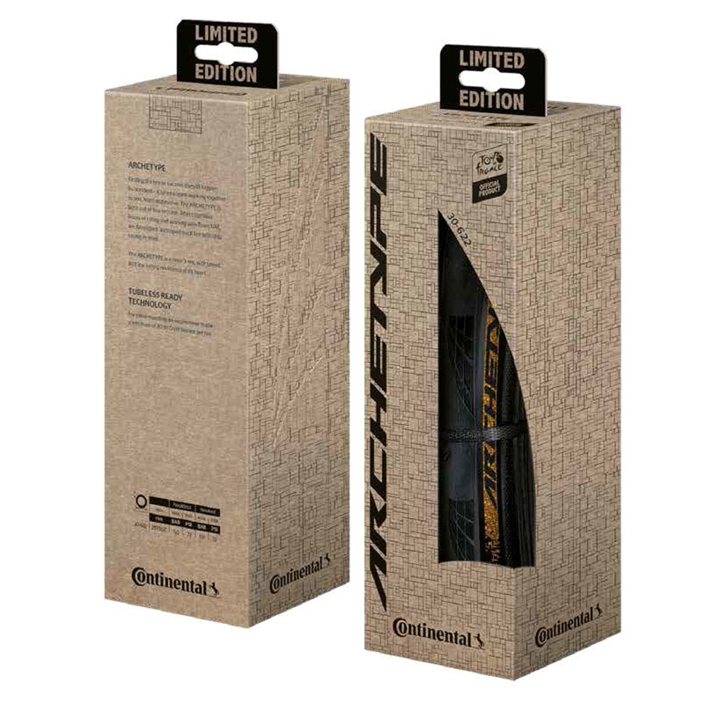 Continental ArcheType TDF Limited Edition TR Folding Tyre - 700c ...