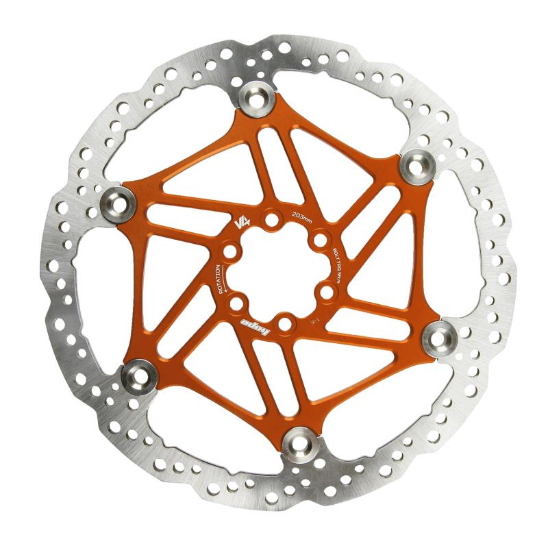 Hope Tech V4 Vented 6 Bolt Floating Disc Rotor - 203mm | Merlin Cycles