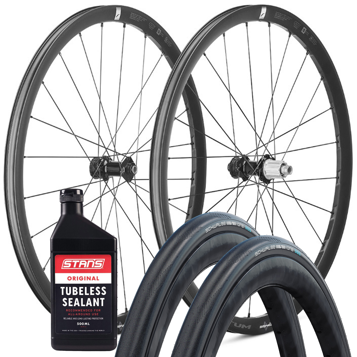 Fulcrum Soniq ALX Alloy Road Wheelset With FREE Schwalbe One 365 ...