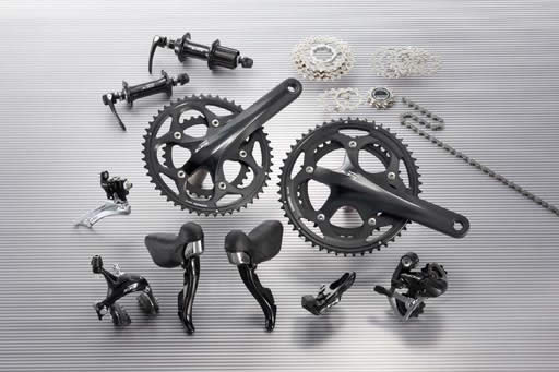 Shimano 105 5700 Groupset – Black | Riffdog
