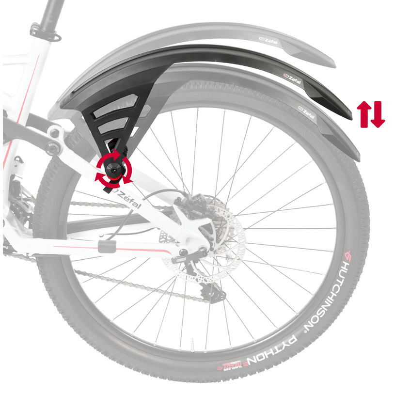 Zefal Deflector RS75 MTB Rear Mudguard | Merlin Cycles