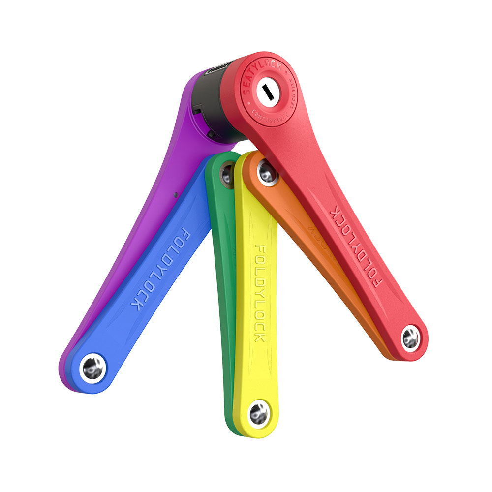 Foldylock Compact Pride Edition Bike Lock | Merlin Cycles