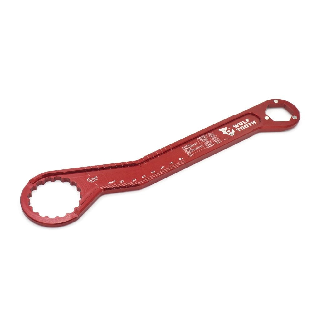 Wolf Tooth Pack Wrench - Ultralight 1 Inch Hex and Bottom Bracket ...