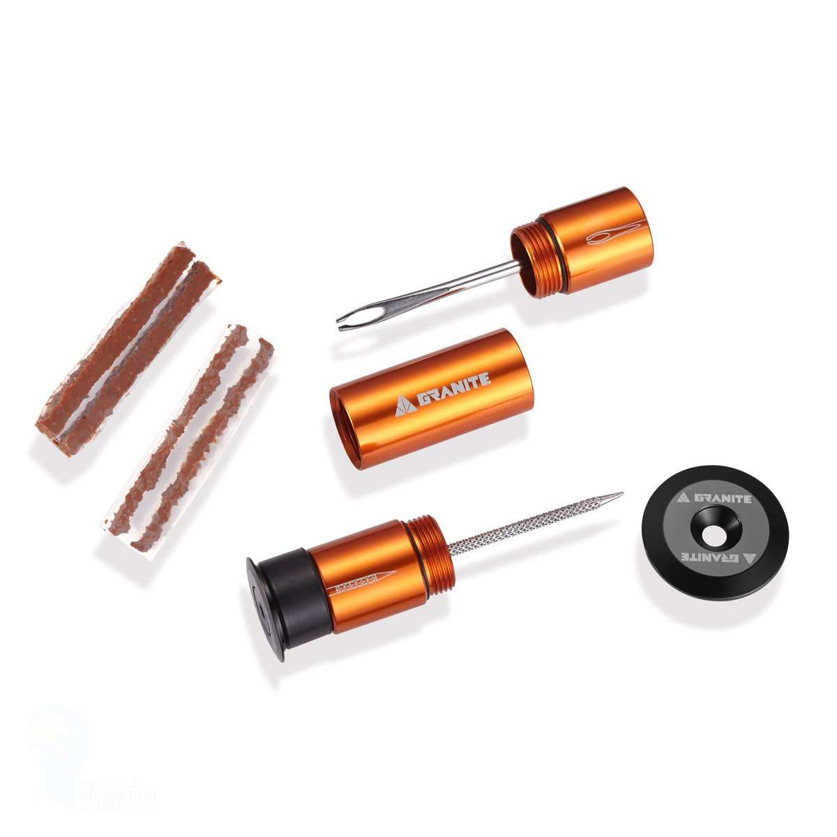 Granite Stash Tubeless Flat Tyre Repair Kit | Merlin Cycles