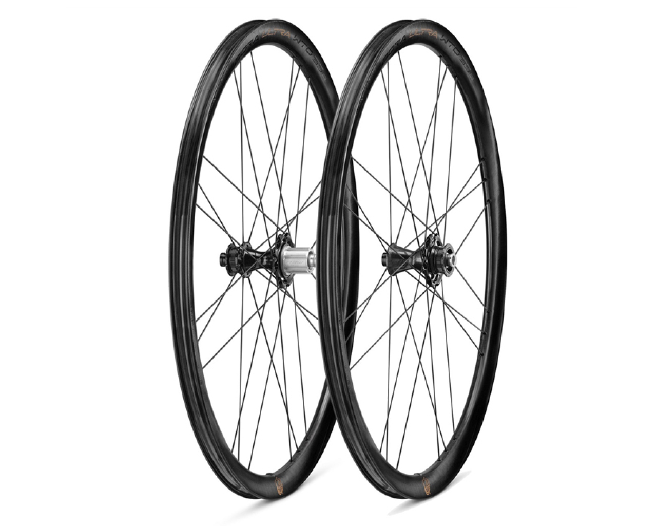 Campagnolo Bora Ultra WTO 33 Carbon Clincher Disc Road Wheelset ...