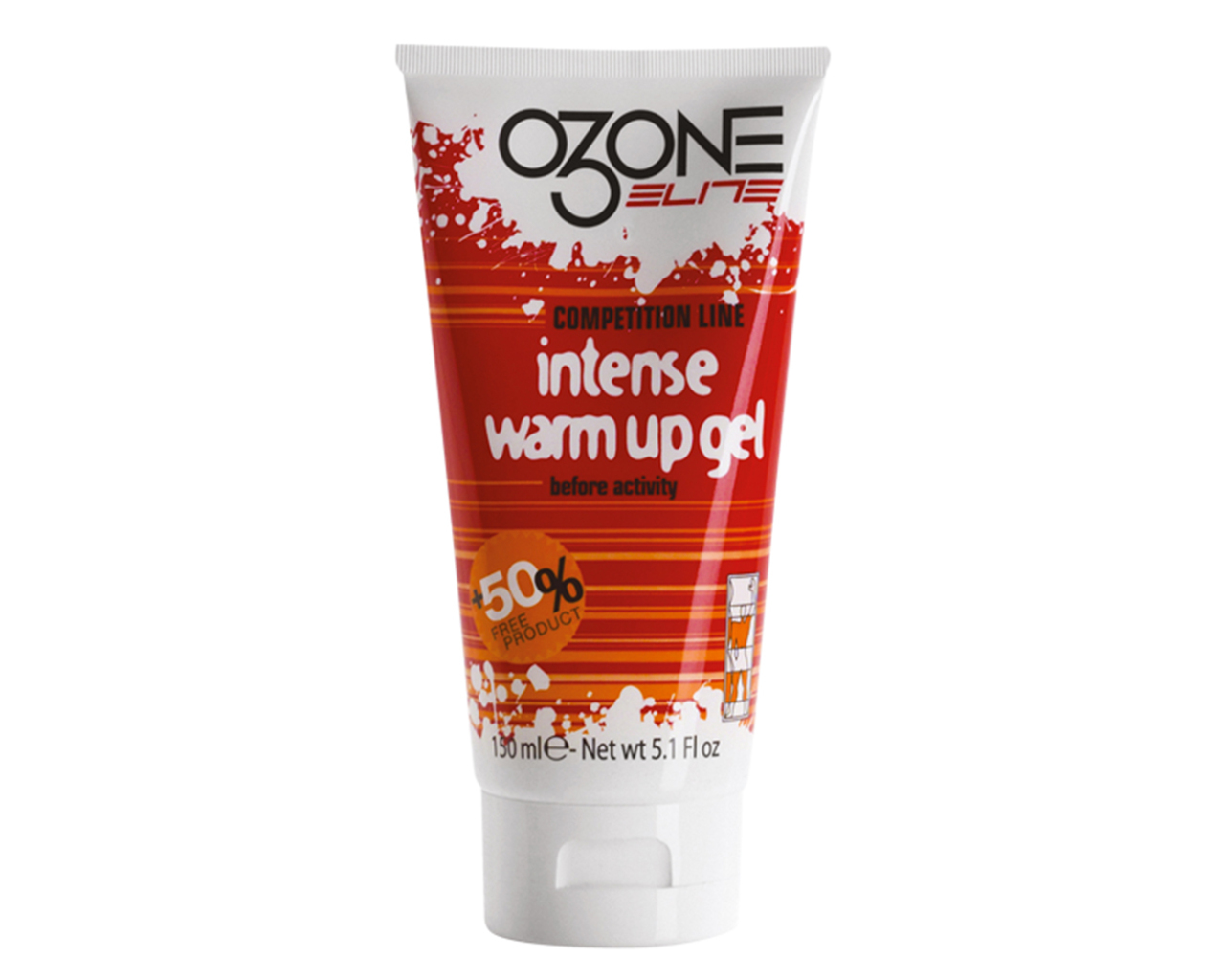 Elite Intense Warm Up Gel - 150ml | Merlin Cycles