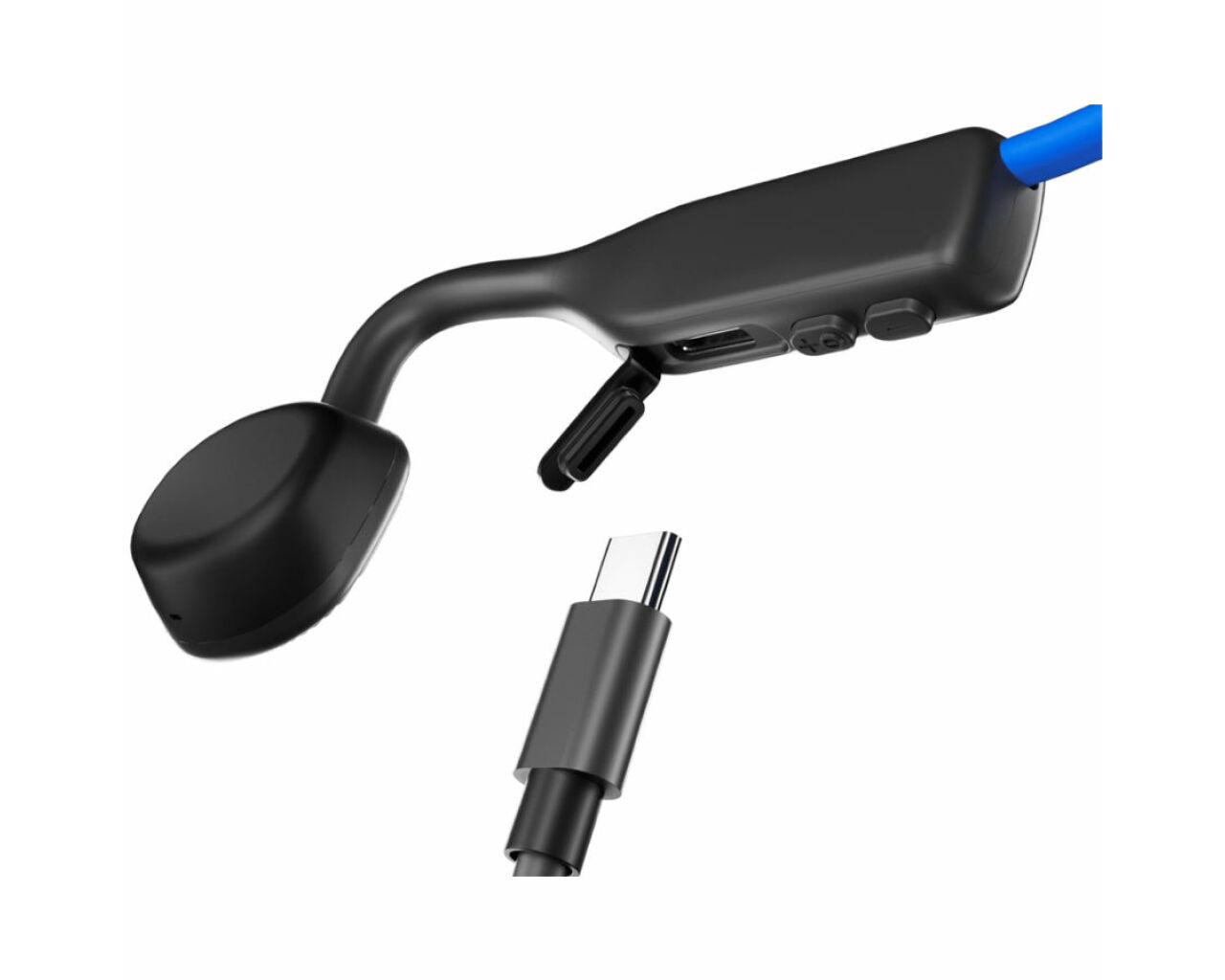 Shokz OpenMove Bone Conduction Open-Ear Lifestyle/Sport Headphones ...