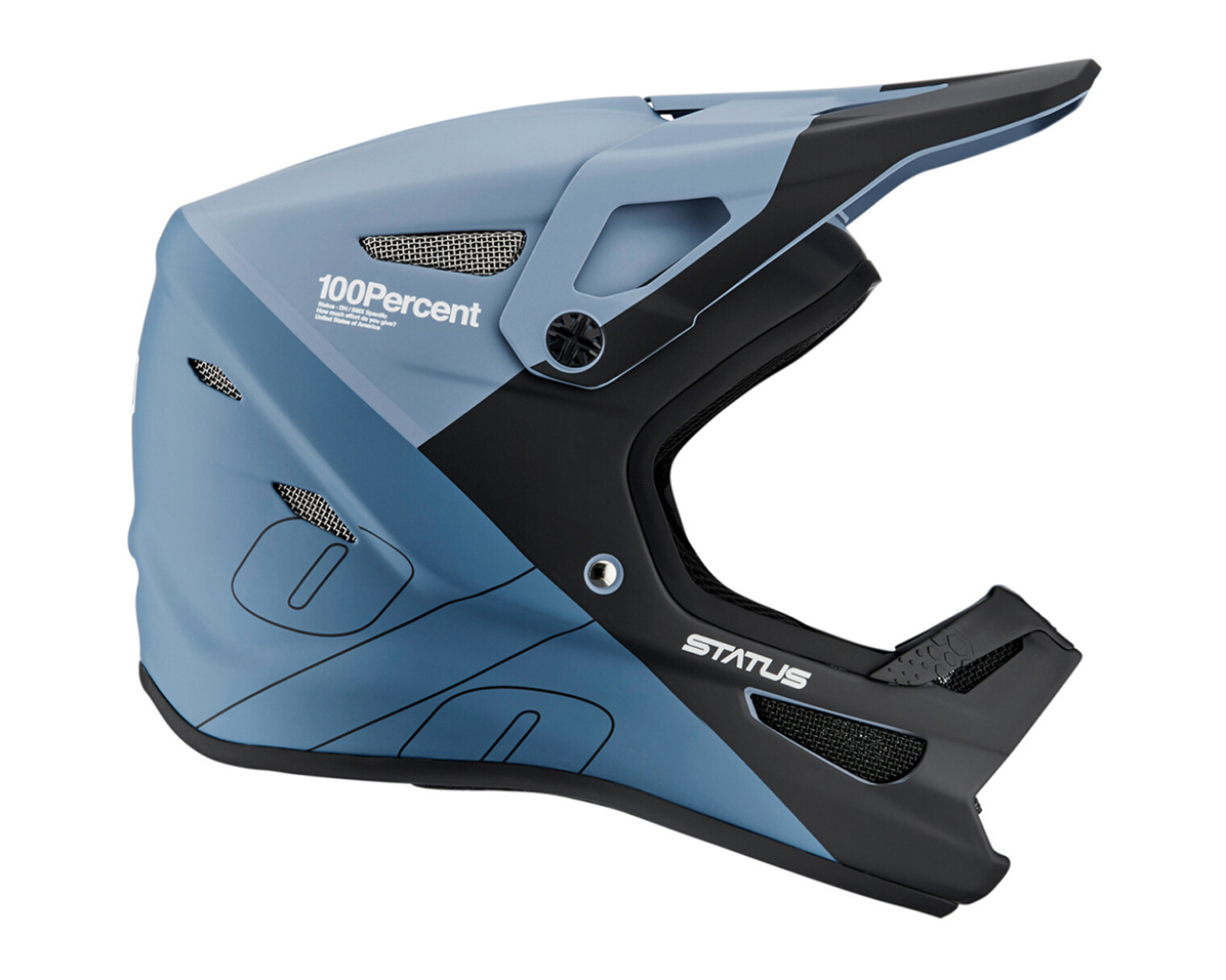 100% Status Full Face Helmet - 2021 | Merlin Cycles