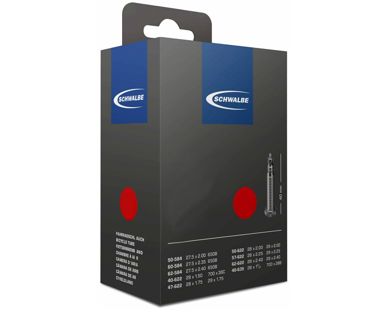 Schwalbe SV19F Inner Tube - 29" | Merlin Cycles