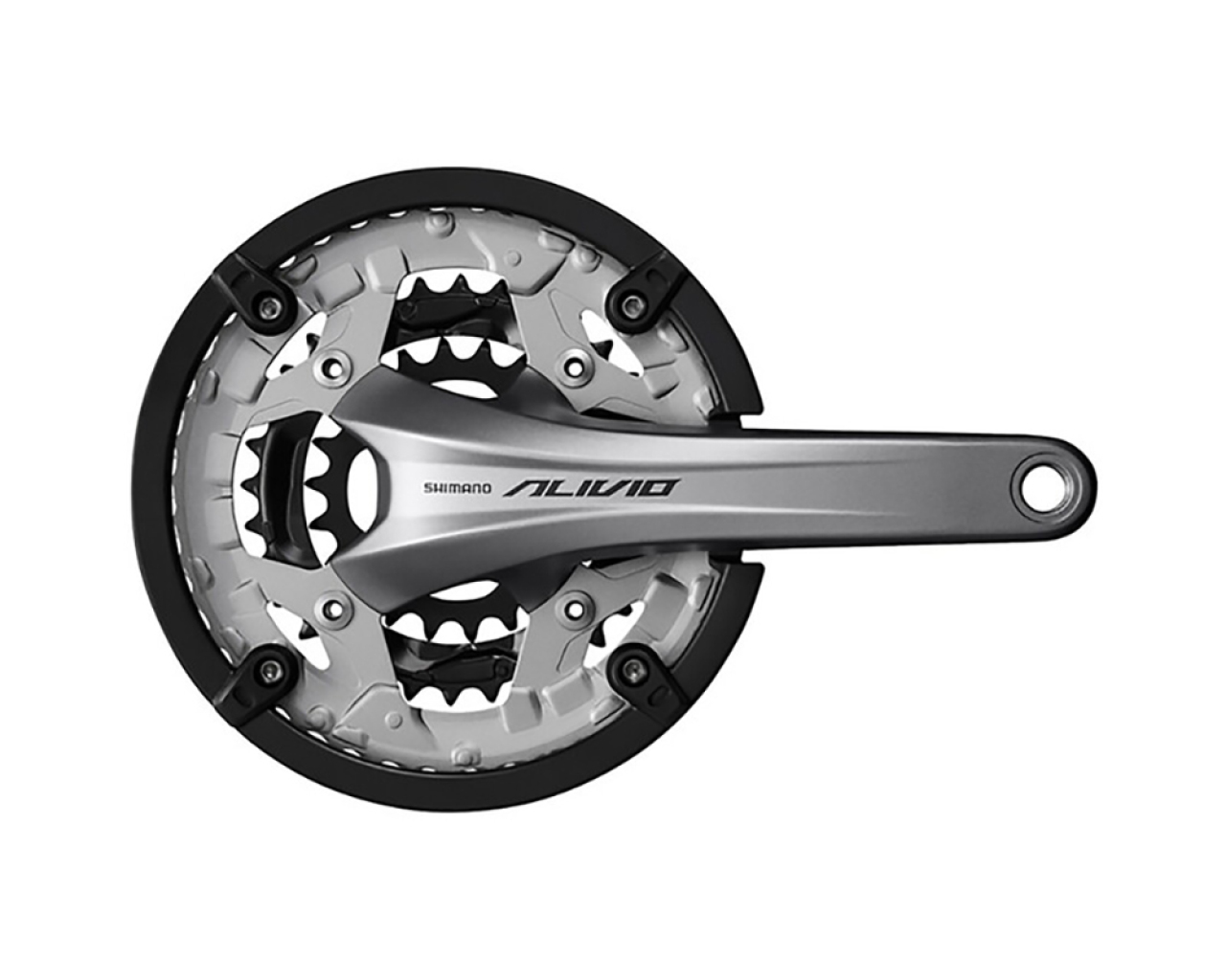 Shimano Alivio T4060 Triple Chainset - 9 speed | Merlin Cycles