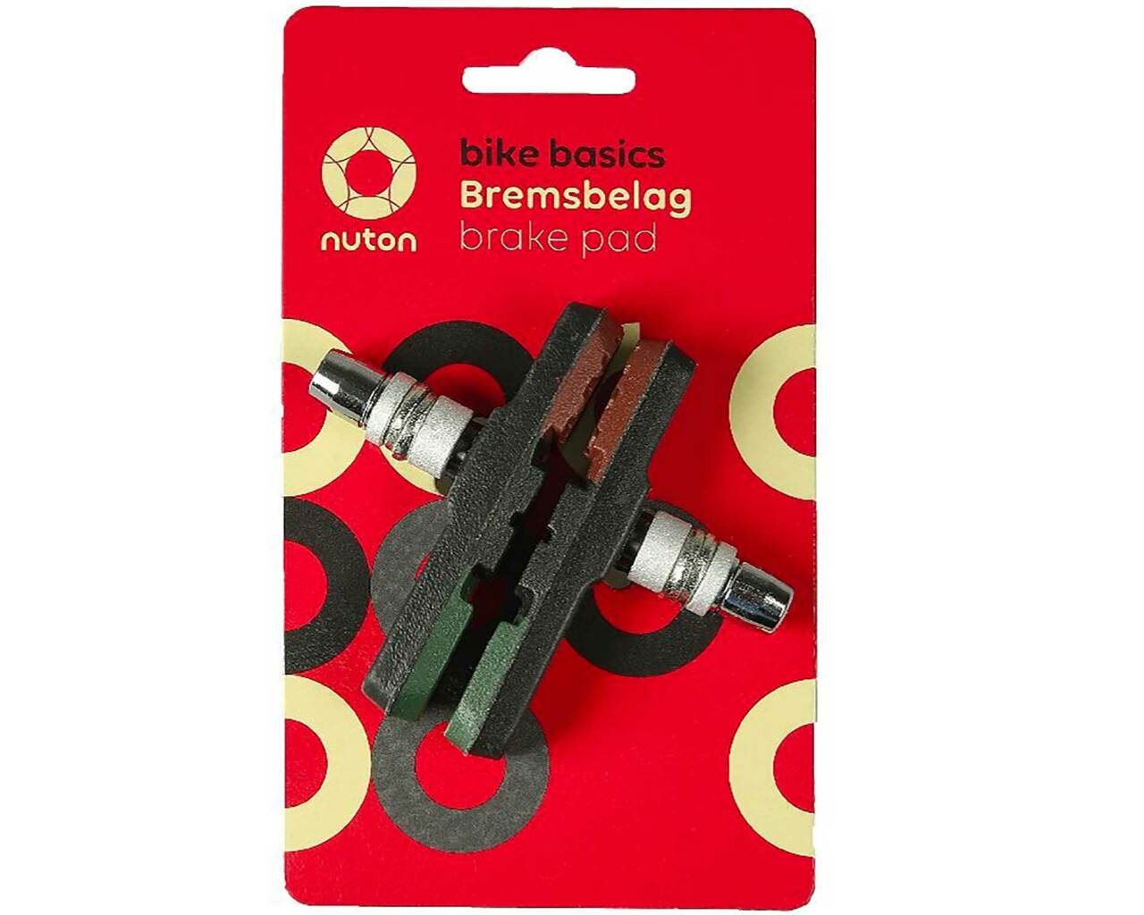 Nuton 02 Tricolor V-Brake Pad | Merlin Cycles