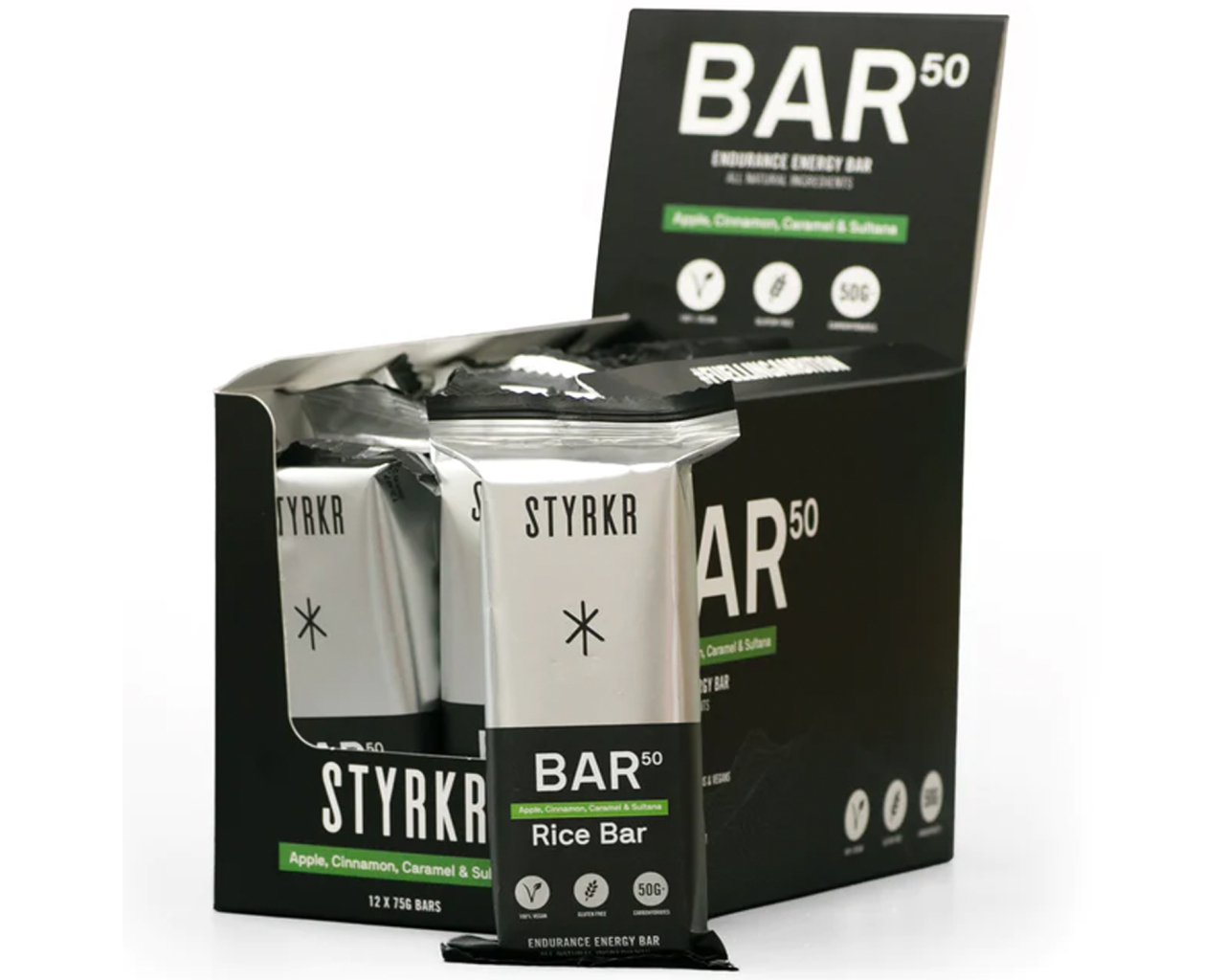 Styrkr BAR50 Energy Bar - Box Of 12 | Merlin Cycles