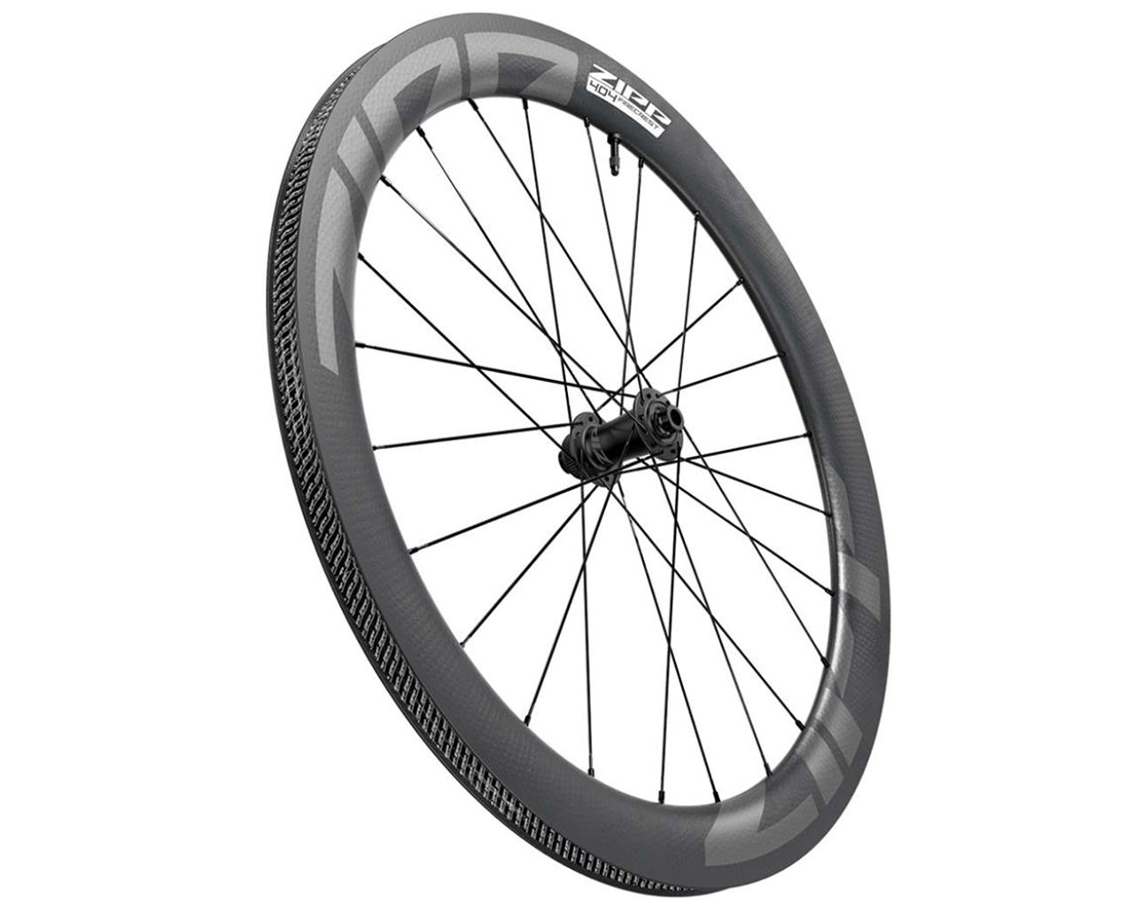 Zipp 404 Firecrest Carbon Tubeless Disc Front Clincher Wheel - 700c ...