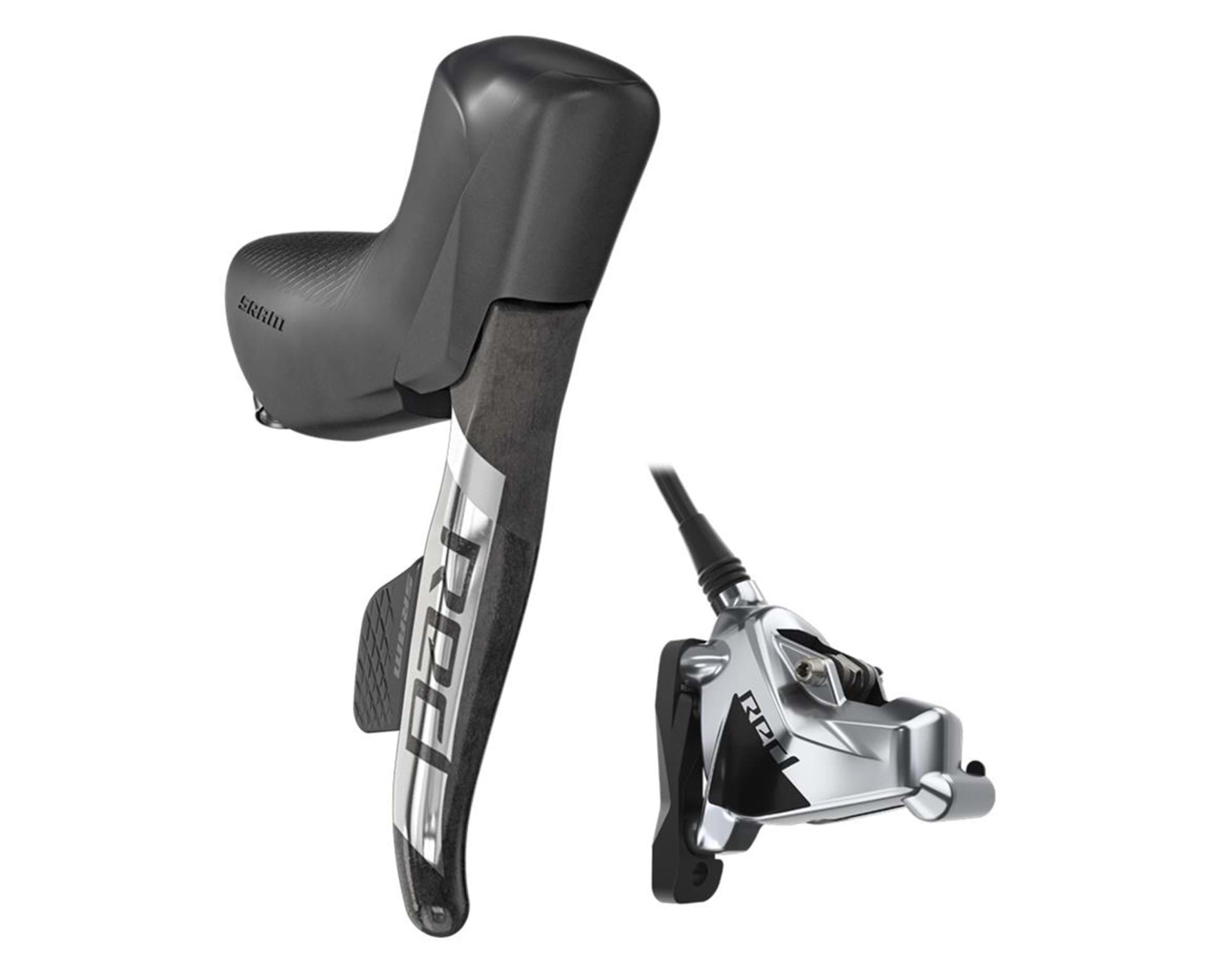 Sram Red eTap AXS D1 Lever and Hydraulic Flat Mount Disc Caliper ...