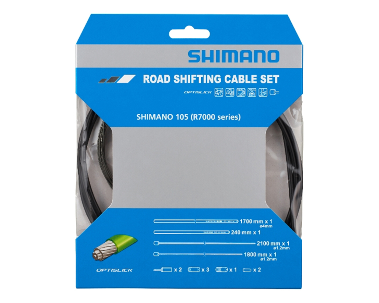 Shimano 105 Optislick RS900 Gear Cable Set | Merlin Cycles