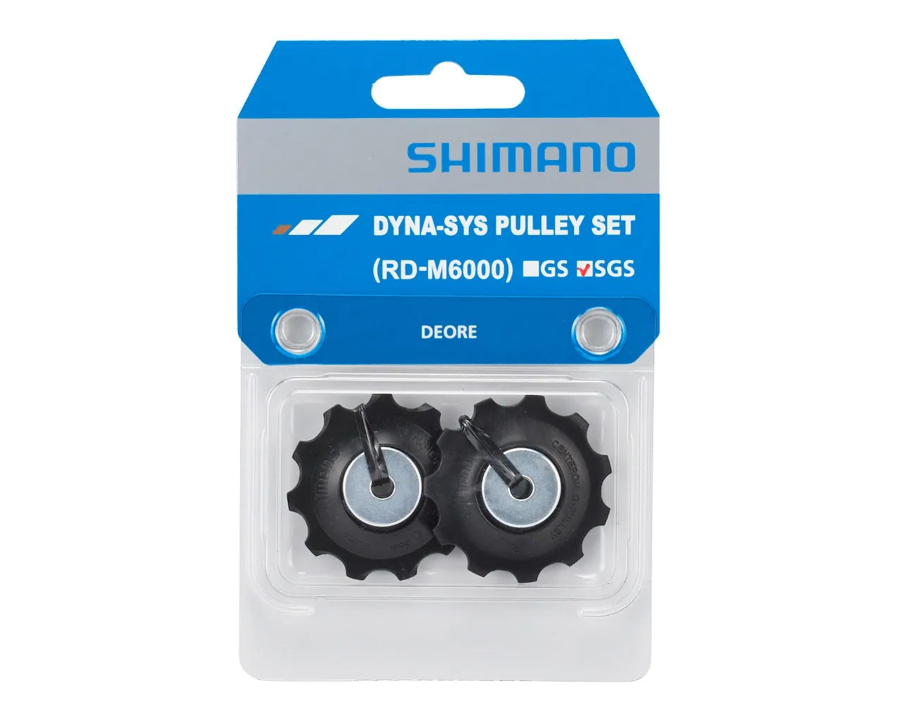 Shimano Deore RD-M6000 SGS Tension & Guide Pulley Jockey Wheels ...