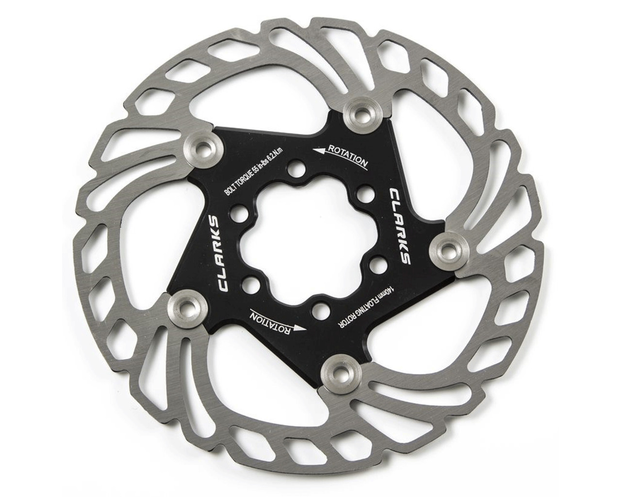 Clarks Black AR18 Floating Rotor | Merlin Cycles