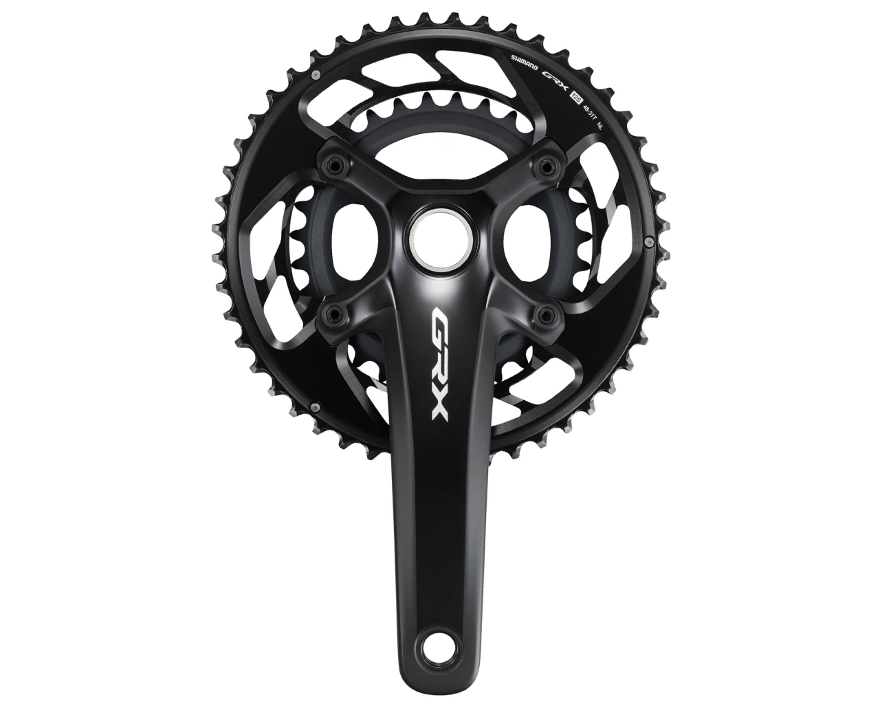 Shimano GRX RX820 Gravel Chainset - 2x12 Speed | Merlin Cycles