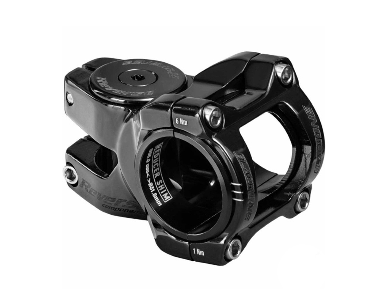 Reverse Components Black-ONE D-2 Titanium Stem | Merlin Cycles