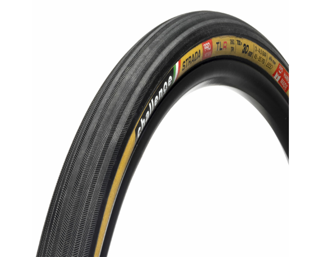 Challenge Strada Pro Handmade Tubeless Ready Road Tyre | Merlin Cycles