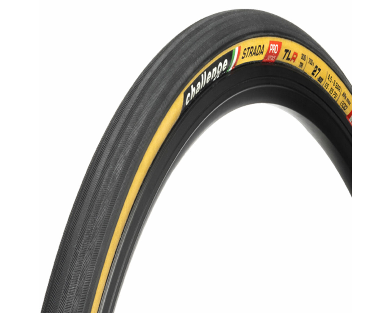 Challenge Strada Pro Handmade Tubeless Ready Road Tyre | Merlin Cycles