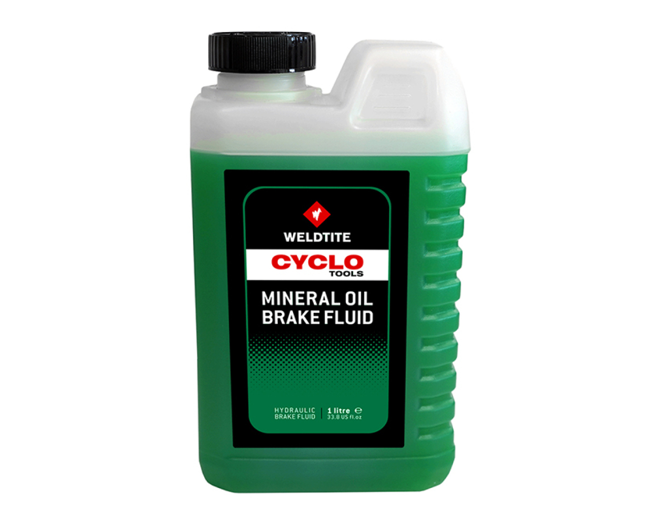 Weldtite Mineral Oil Brake Fluid - 1 Litre | Merlin Cycles