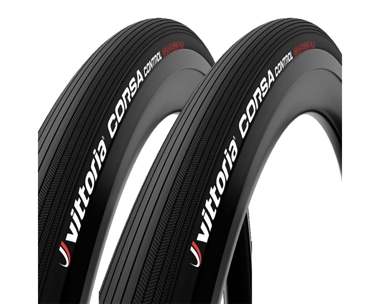 Vittoria Corsa Control G2.0 Folding Tyres With 2 Free Inner Tubes ...