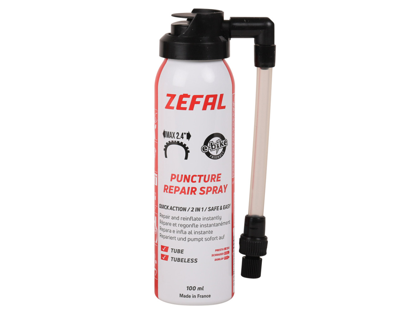 Zefal Puncture Repair Spray - 100ml | Merlin Cycles
