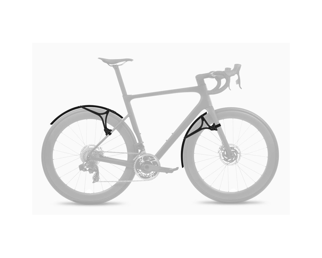 Zefal Shield R35 Road Mudguard Set - 2024 | Merlin Cycles