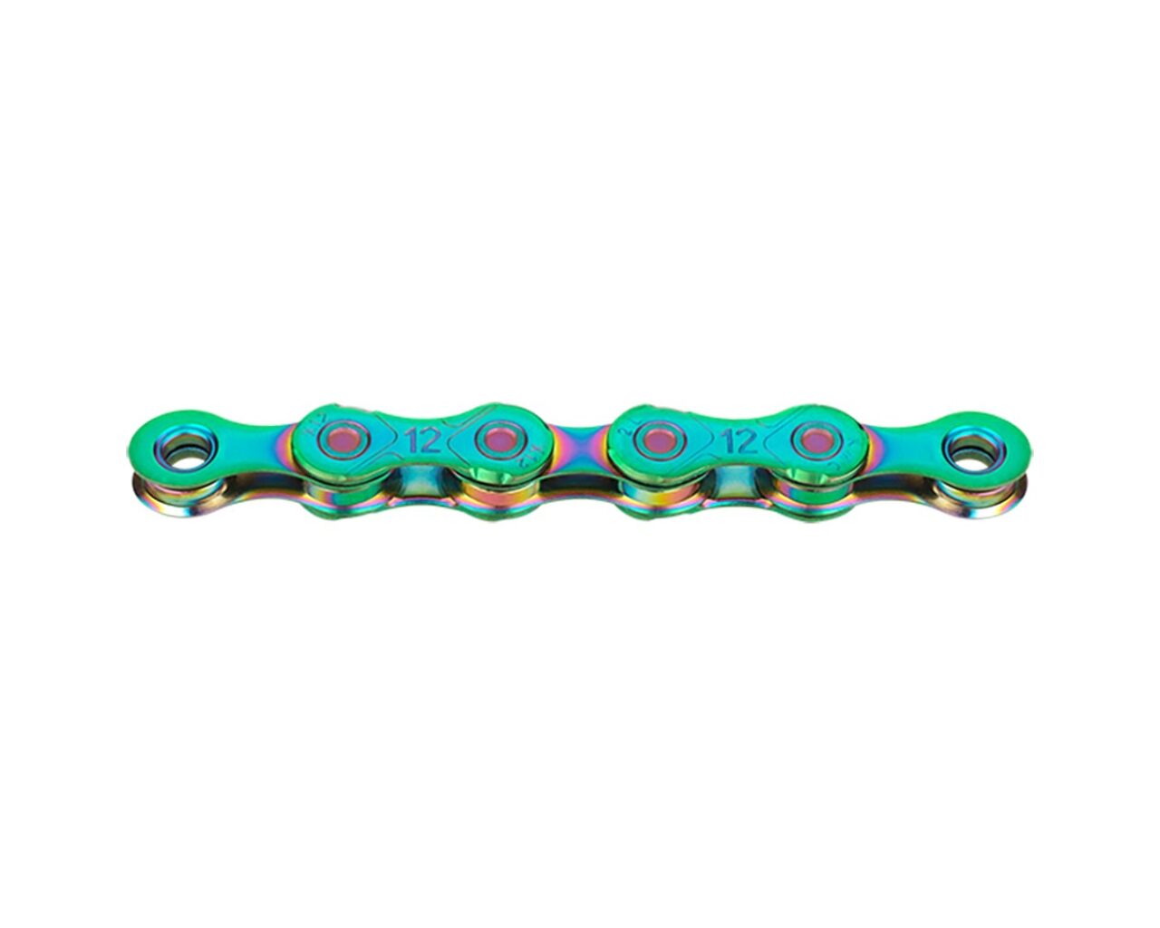 KMC X12 Aurora Green Chain - 12 Speed | Merlin Cycles