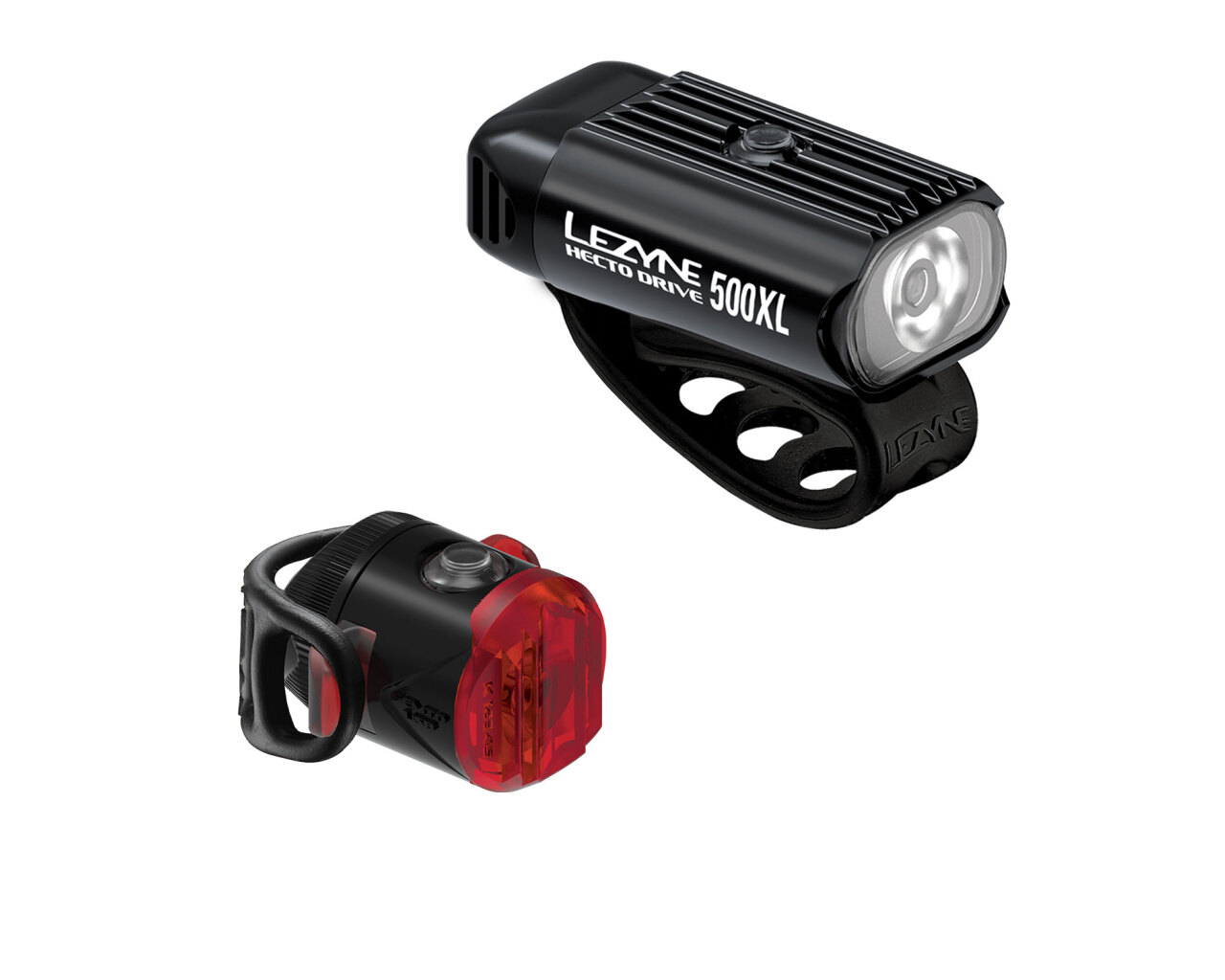 Lezyne Hecto Drive 500XL / Femto USB-C LED Bike Light Set | Merlin Cycles