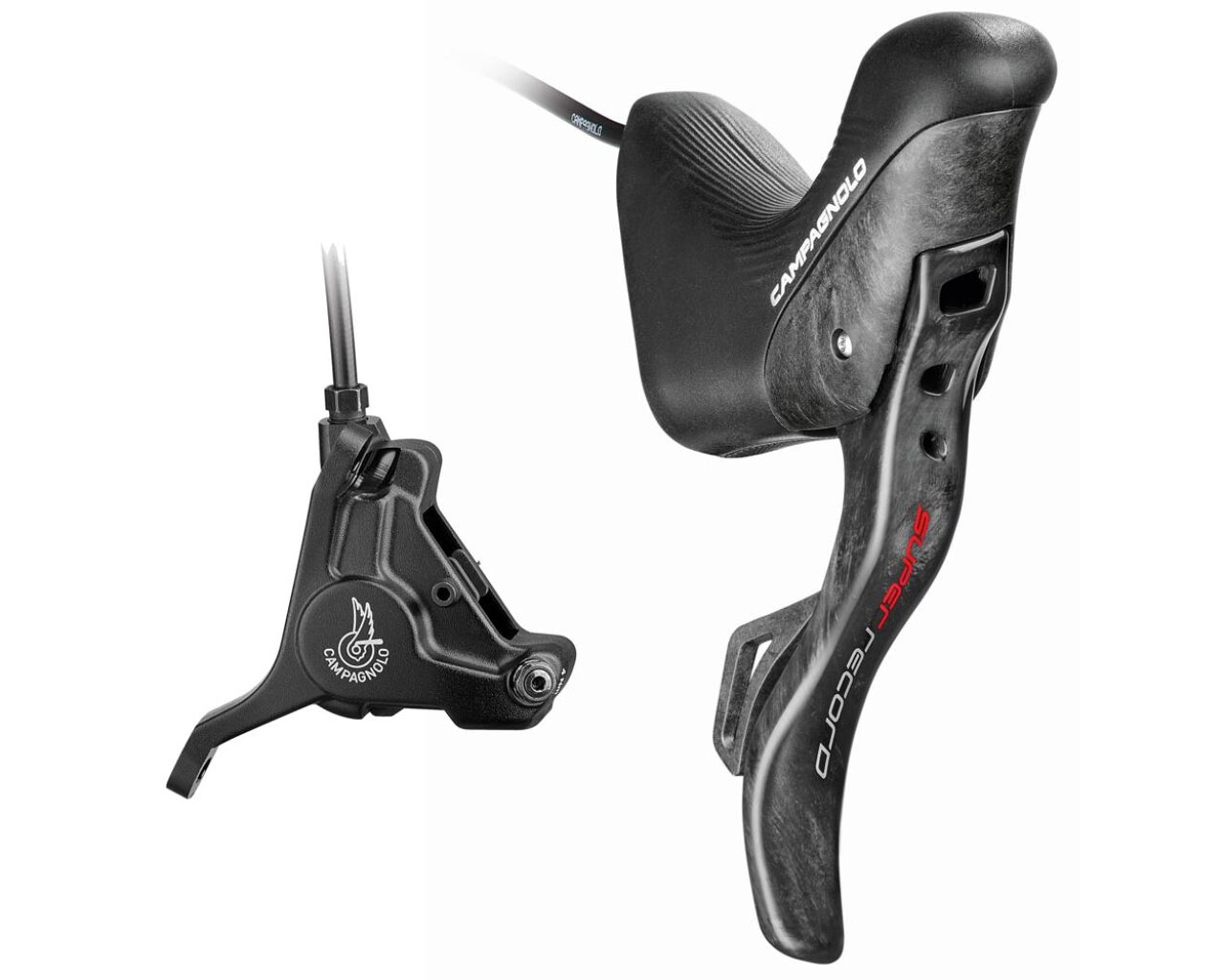 Campagnolo Super Record EPS Front Disc Brake With Flat Mount Calipers ...