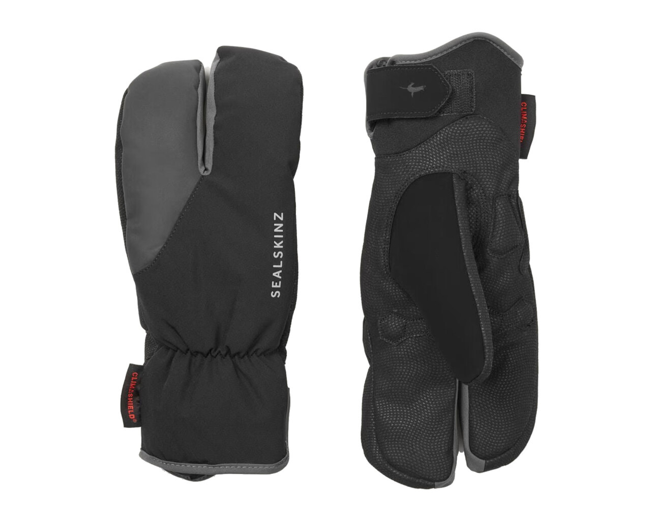 Sealskinz Barwick Waterproof Extreme Cold Weather Cycle Split Finger ...