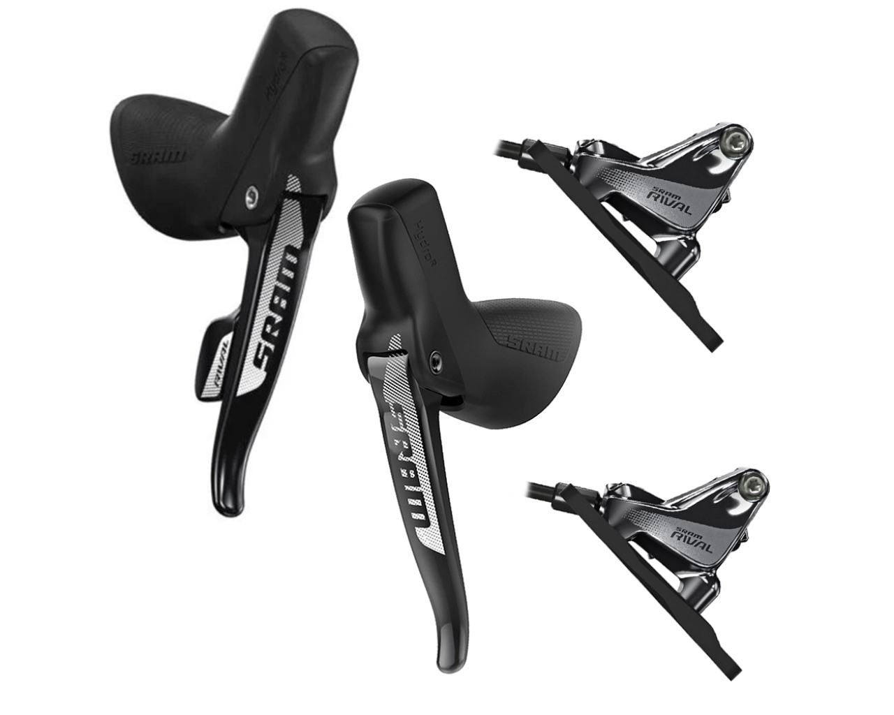 Sram Rival 1 Front And Rear Lever Disc Brake Set - 11 Speed | Merlin Cycles